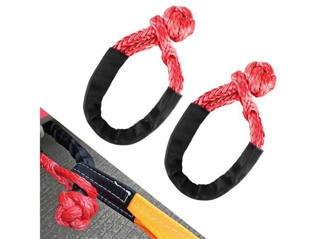 Click here for Acaigel 2 Pcs 1/2 Soft Shackle Rope Synthetic Tow... prices