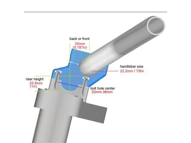 Click here for Paiying 1Pair 7/8 Motorcycle Extension Back Moved... prices