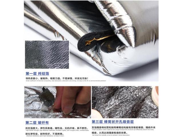 Click here for Paiying 55 x 39 Car Heat Shield Mat Hood Door Nois... prices