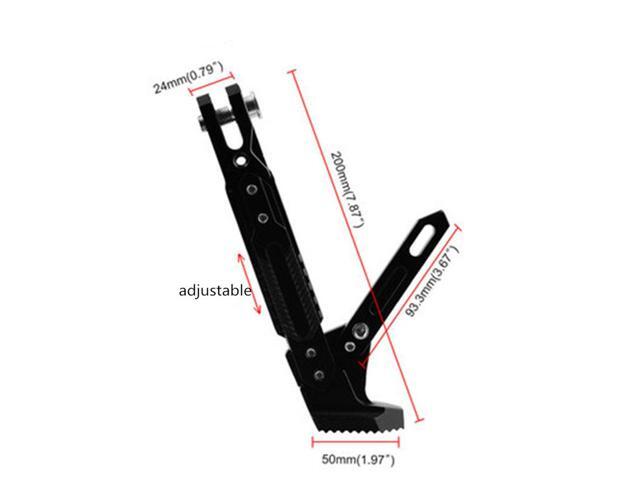 Click here for Paiying Adjustable Black CNC Scooter Moped Bike Si... prices