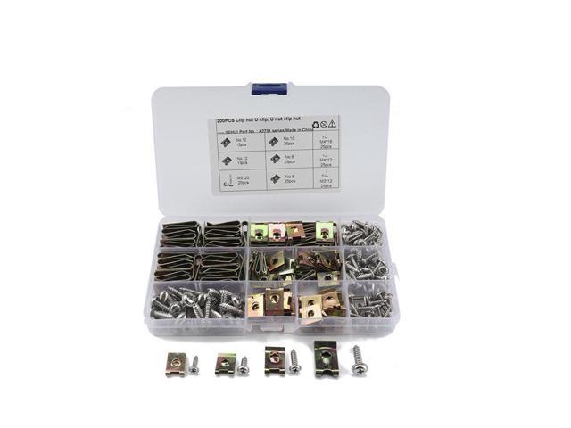 Click here for Acaigel 200Pcs Self Tapping Fastener U Clip Screws... prices