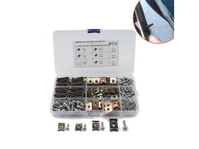 Click here for Paiying 200Pcs Self Tapping Fastener U Clip Screws... prices