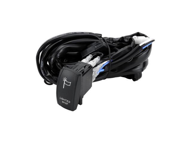 Click here for Acaigel 160W Lighted Whip Wiring Harness Kit For U... prices