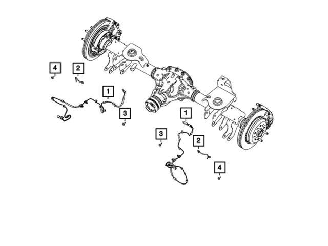 Click here for Yingshan 2 Pieces 68579091Aa Rear Wheel Speed Sens... prices
