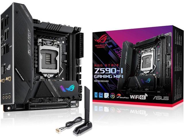 Click here for ASUS ROG Strix Z590-I Gaming WiFi 6E LGA 1200 (Int... prices
