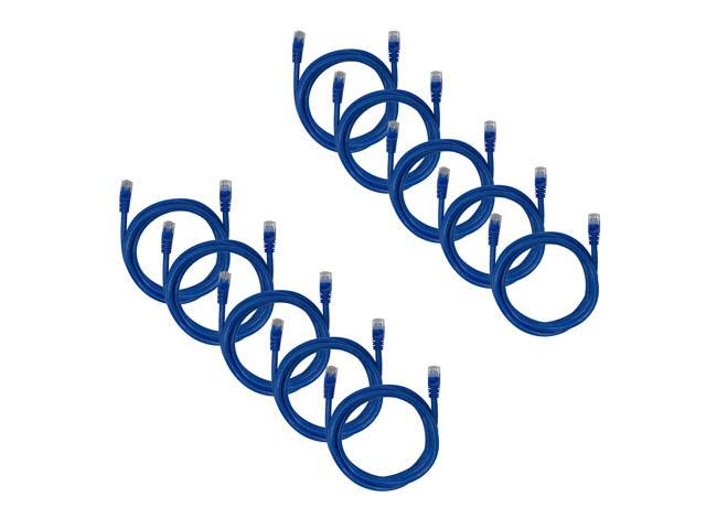 Click here for 10-Pack Cat6a Network Ethernet Cable in Blue Snagl... prices