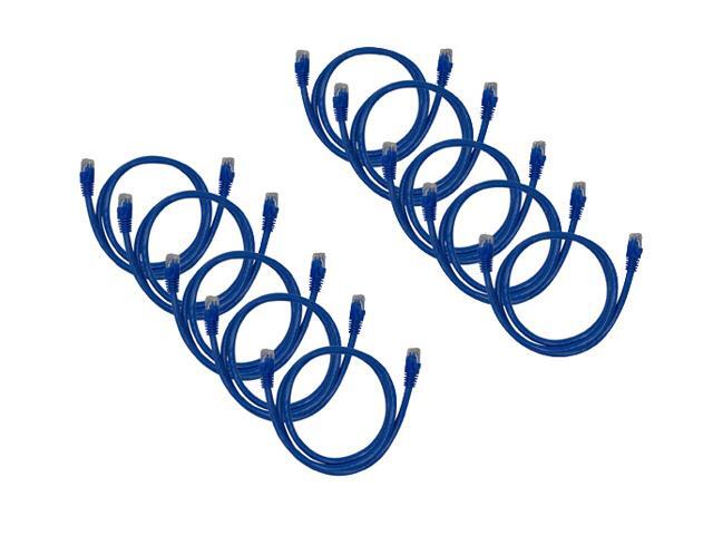 Click here for 10-Pack Cat6a Network Ethernet Cable in Blue Snagl... prices