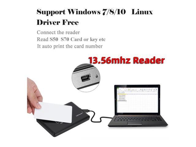 Click here for 125KHz 13.56MHz RFID Reader USB Proximity Sensor S... prices