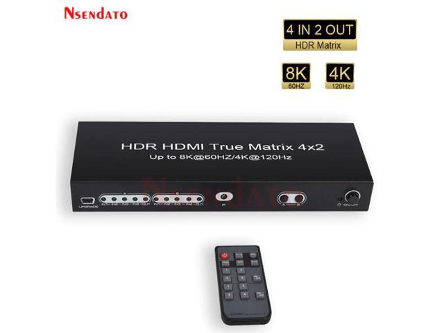 Click here for 2.1 8K 60Hz Matrix 4K 120Hz HDR True Matrix 4x2 Sw... prices