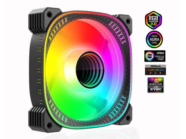 Click here for CZQEPMB ARGB Case Fan 120mm  PWM Intelligent Tempe... prices