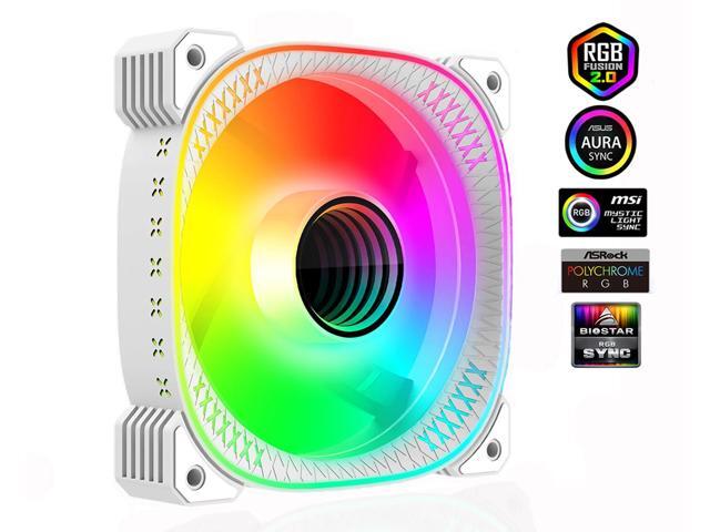 Click here for CZQEPMB ARGB Case Fan 120mm  PWM Intelligent Tempe... prices