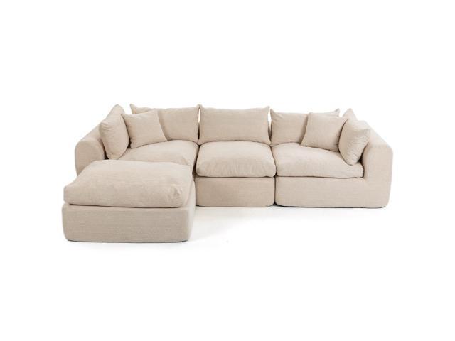 Click here for VANBOW 113 Modular Sectional Sofa Couches Boneless... prices