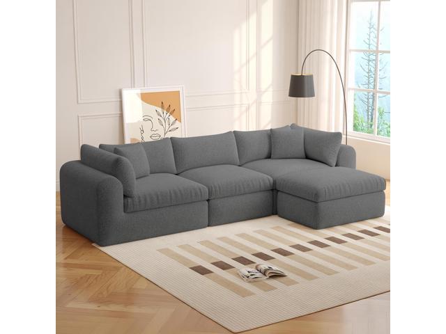 Click here for VANBOW 113 Modular Sectional Sofa Couches Boneless... prices