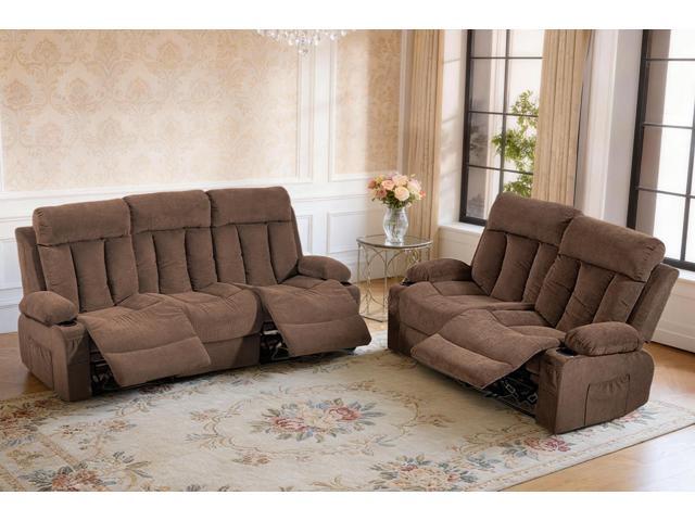 Click here for VANBOW Manual Recliner Sofa Set  2 Piece Reclining... prices