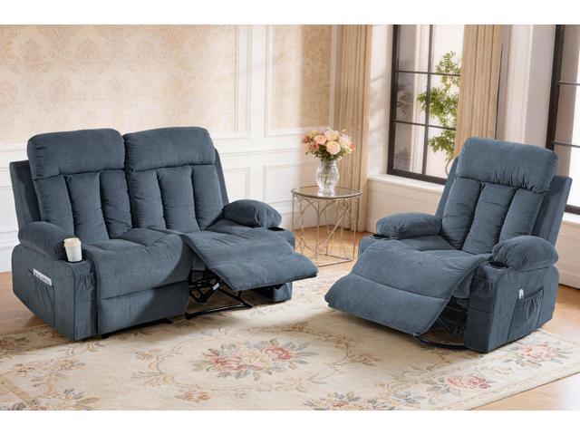 Click here for VANBOW Manual Recliner Sofa Set  2 Piece Reclining... prices