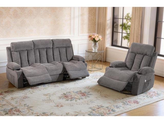 Click here for VANBOW Manual Recliner Sofa Set  2 Piece Reclining... prices
