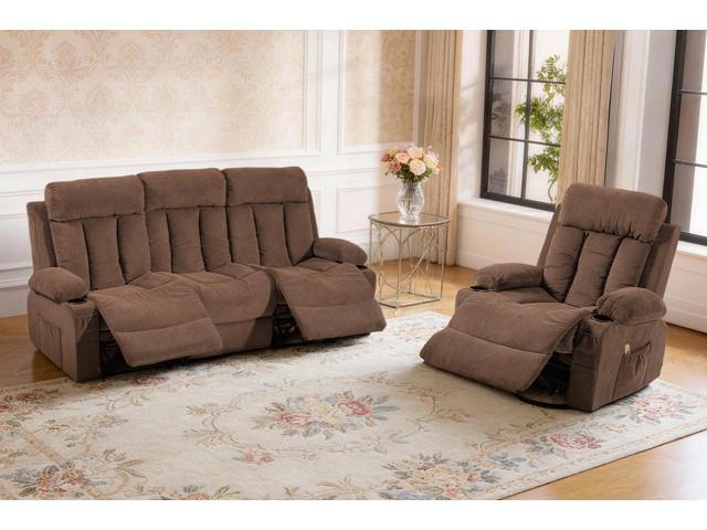 Click here for VANBOW Manual Recliner Sofa Set  2 Piece Reclining... prices