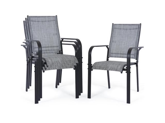 Click here for VANBOW Patio Chairs Set of 4  Outdoor Dining Chair... prices