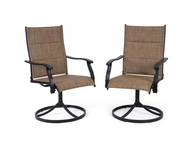 Click here for VANBOW Patio Swivel Chairs  Outdoor Dining Chairs... prices