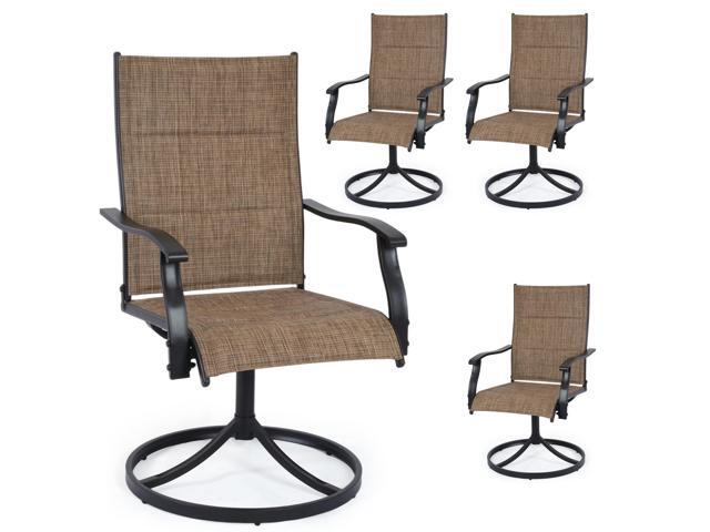 Click here for VANBOW Patio Swivel Chairs  Outdoor Dining Chairs... prices
