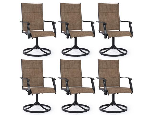 Click here for VANBOW Patio Swivel Chairs  Outdoor Dining Chairs... prices