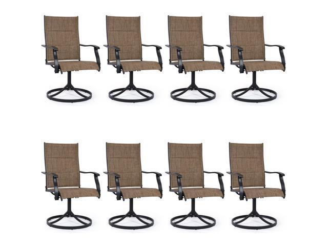Click here for VANBOW Patio Swivel Chairs  Outdoor Dining Chairs... prices