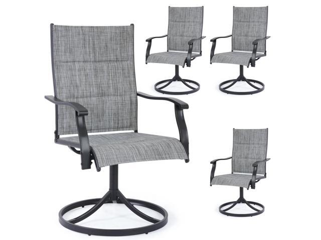 Click here for VANBOW Patio Swivel Chairs  Outdoor Dining Chairs... prices
