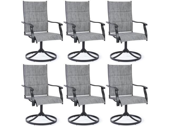 Click here for VANBOW Patio Swivel Chairs  Outdoor Dining Chairs... prices