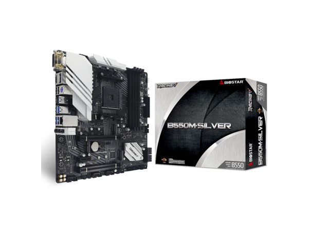 Click here for Biostar B550M-Silver AMD AM4 PCIe 4.0 Micro ATX Ga... prices
