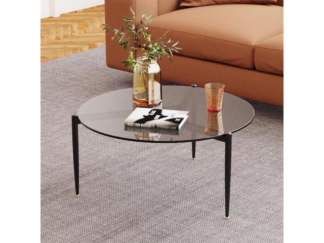 Click here for Minimalist Tempered Glass Sofa Side Table Modern R... prices