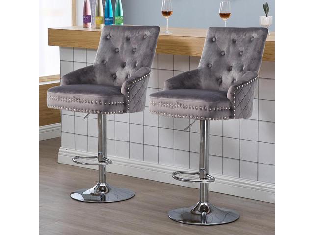 Click here for Luxury Velvet Lion Knocker Quilted Back Dining Cha... prices