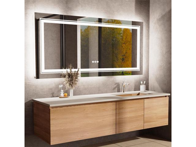 Click here for Extra Large LED Illuminated Bathroom Mirror Anti-f... prices