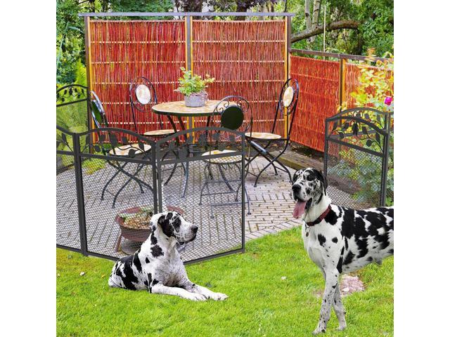 Click here for 5x Heavy Duty Metal Pet Playpen Rustproof Garden F... prices