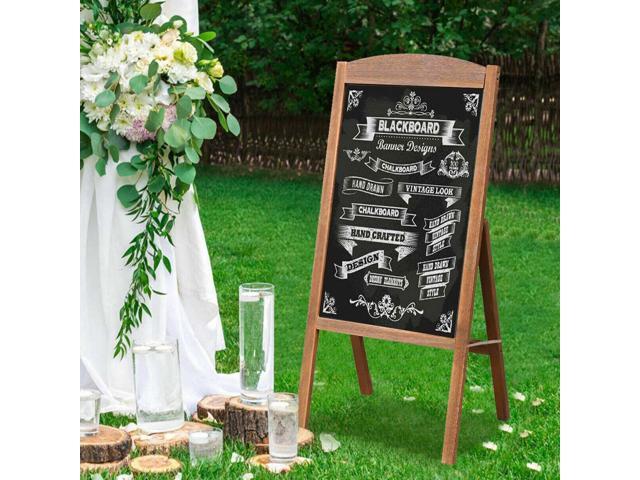 Click here for Weatherproof Advertising Board A Frame Chalkboard... prices