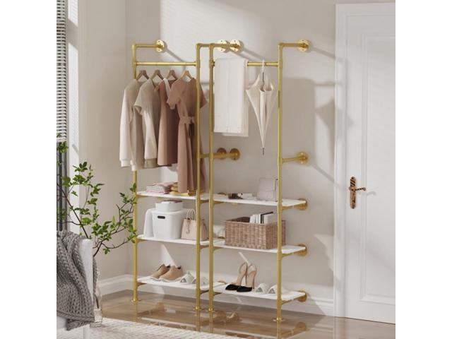 Click here for UNHO Heavy Duty Industrial Pipe Walk-in Wall Coat... prices