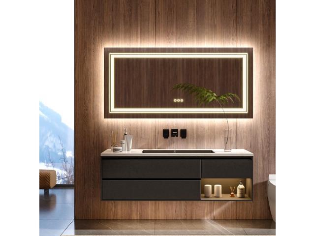 Click here for UNHO Lighting LED Bathroom Mirror Anti-fog Waterpr... prices