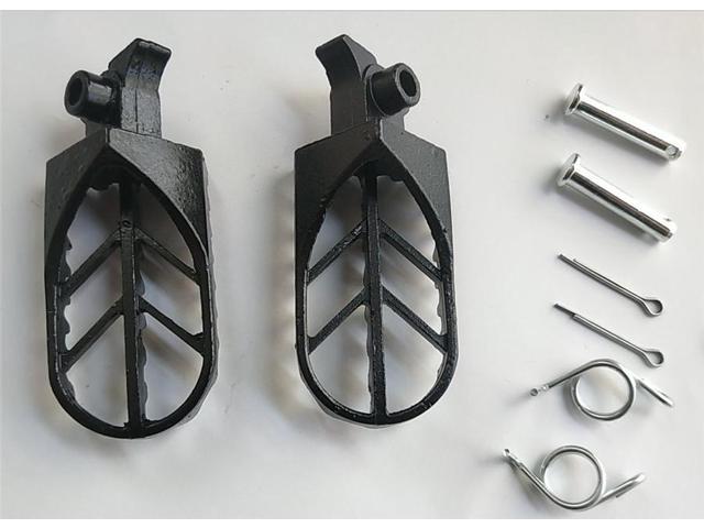 Click here for Acaigel 2Pcs Black Dirt Pit Bike Front Foot Peg Fo... prices