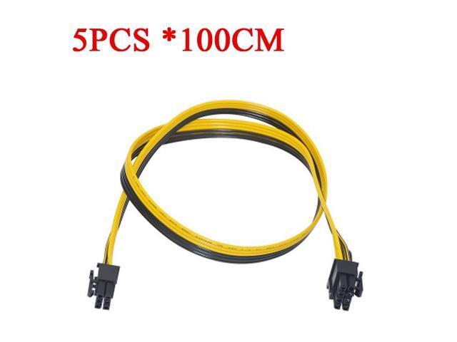 Click here for 5pcs/lot 100cm 6pin to 8Pin (6+2Pin) PCI-E Cable 1... prices