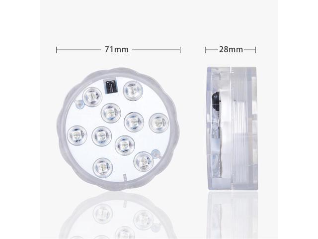 Click here for Yassdwbn 2pcs 4 Modes Rechargeable Submersible Poo... prices