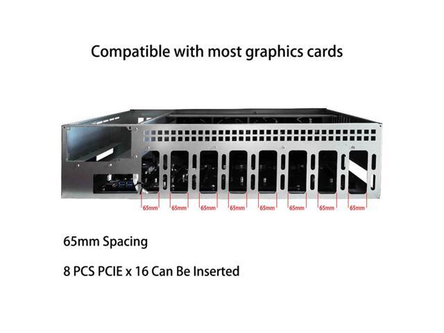 Click here for Acaigel Mining Rig Frame 8 GPU Miner Case w/ 4 Fan... prices