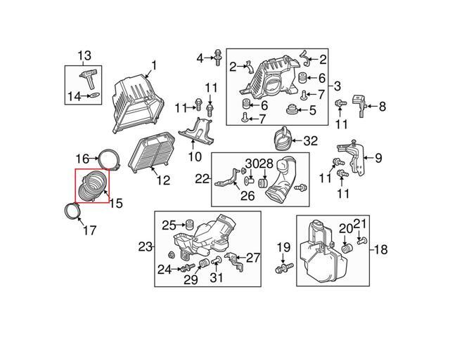 Click here for Yingshan 1Piece X Air Cleaner Intake Hose For 2015... prices