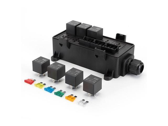 Click here for Acaigel Fuse Relay Box with 4-Pin 40A Relays and F... prices