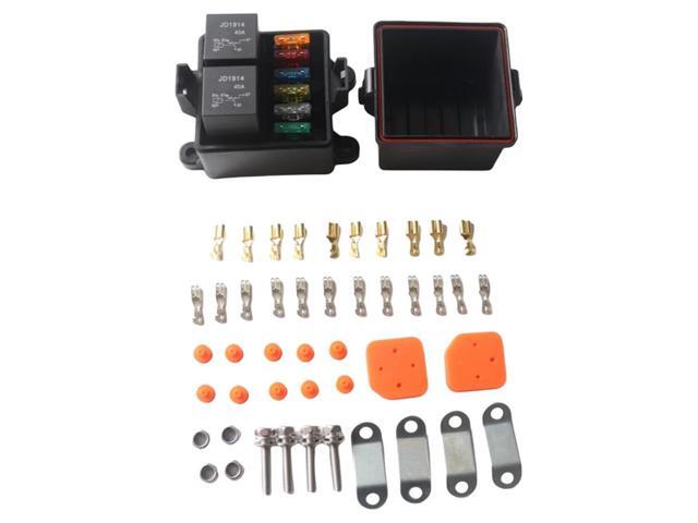 Click here for Yingshan 24V 6-Way Fuse Relay Box With 5-Pin 40A R... prices