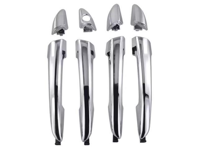 Click here for Yassdwbn 4x Chrome Exterior Door Handle Set Front... prices