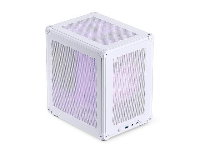Click here for JONSBO C6 WHITE MATX Mesh Case Simple Compact Desk... prices