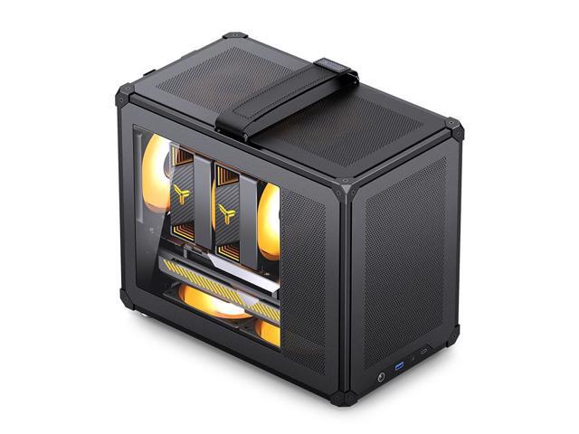 Click here for JONSBO C6 MAX BLACK Micro ATX PC Case Handled Mesh... prices