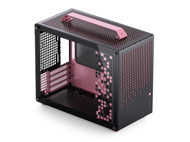 Click here for JONSPLUS Z20 PINK/BLACK Micro-ATX Computer Case wi... prices