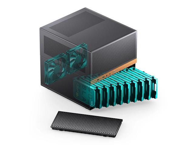 Click here for JONSBO N6 NAS Case  Micro ATX PC Case 9HDD/SSD Dri... prices