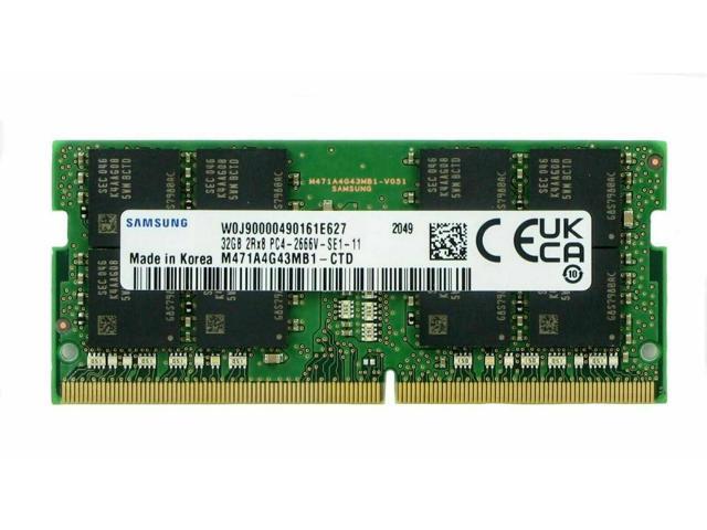 Click here for Samsung 32Gb Ddr4 Sodimm 2666 Mhz Pc4-21300 Laptop... prices