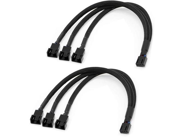 Click here for PWM Fan Splitter Adapter Cable Sleeved Braided Y S... prices